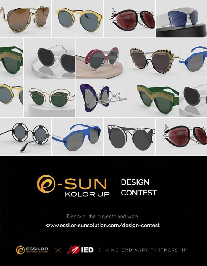 Votez pour les lunettes solaires de demain avec Essilor Sun Design ...