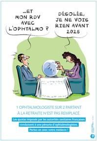 Les ophtalmologistes jouent l'humour pour expliquer les délais d ...