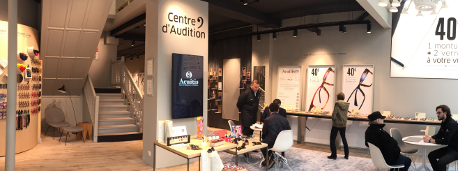 Acuitis ouvre un second flagship à Paris | Acuité