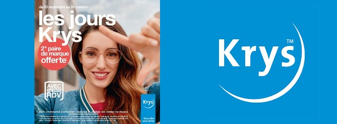 Krys valorise la 2e paire offerte avec le retour des « jours Krys ...