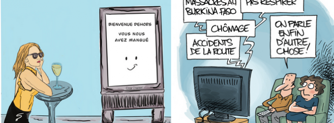 Et maintenant, la vie reprend ? Une vision humoristique | Acuité